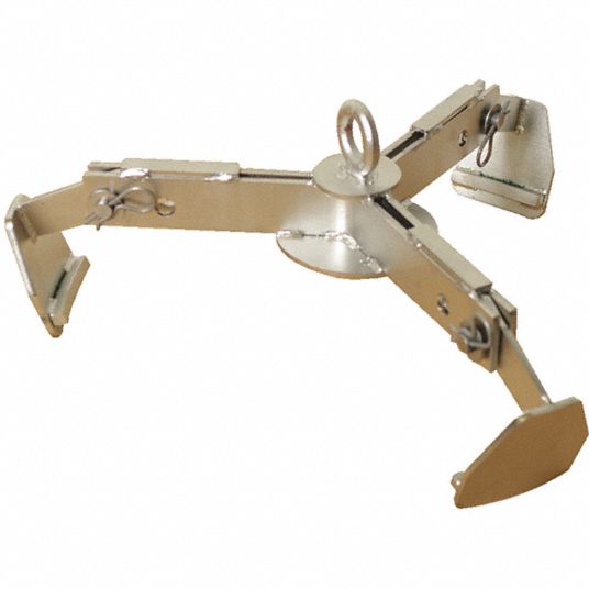 WESCO, 1,000 lb Wt Capacity, Metal/Plastic, Drum Lifter - 445K90|240063 ...