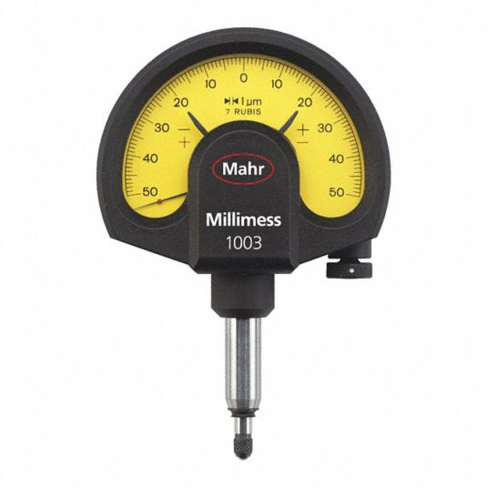 MAHR, +/-50 microns Range, +/-1 micron Accuracy, Dial Comparator ...