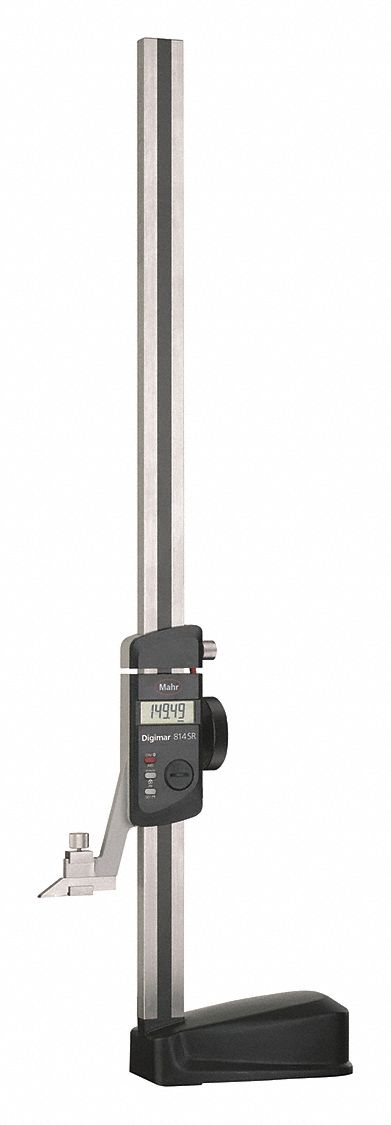 MAHR, 0 in to 24 in /0 mm to 600 mm, Inch/Metric, Digital Height Gauge ...