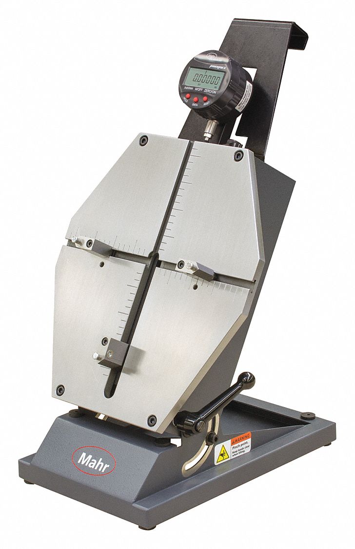 MAHR, +/-0.0001 in Accuracy, Inch/Metric, Digital T-Plate Gauge ...