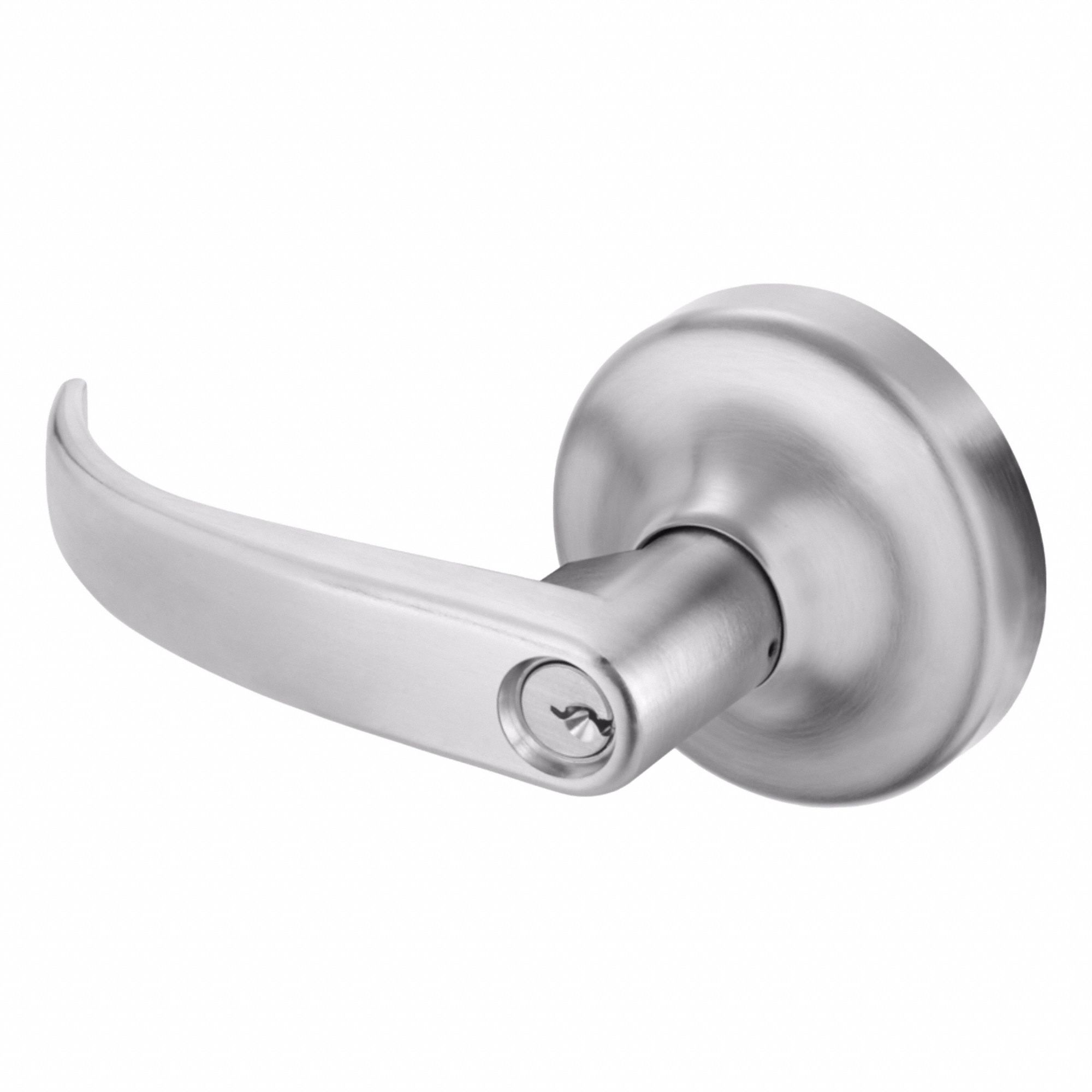 ASSA ABLOY ACCENTRA, 48 in Max Door Wd, Chrome, Mechanical Exit Device ...