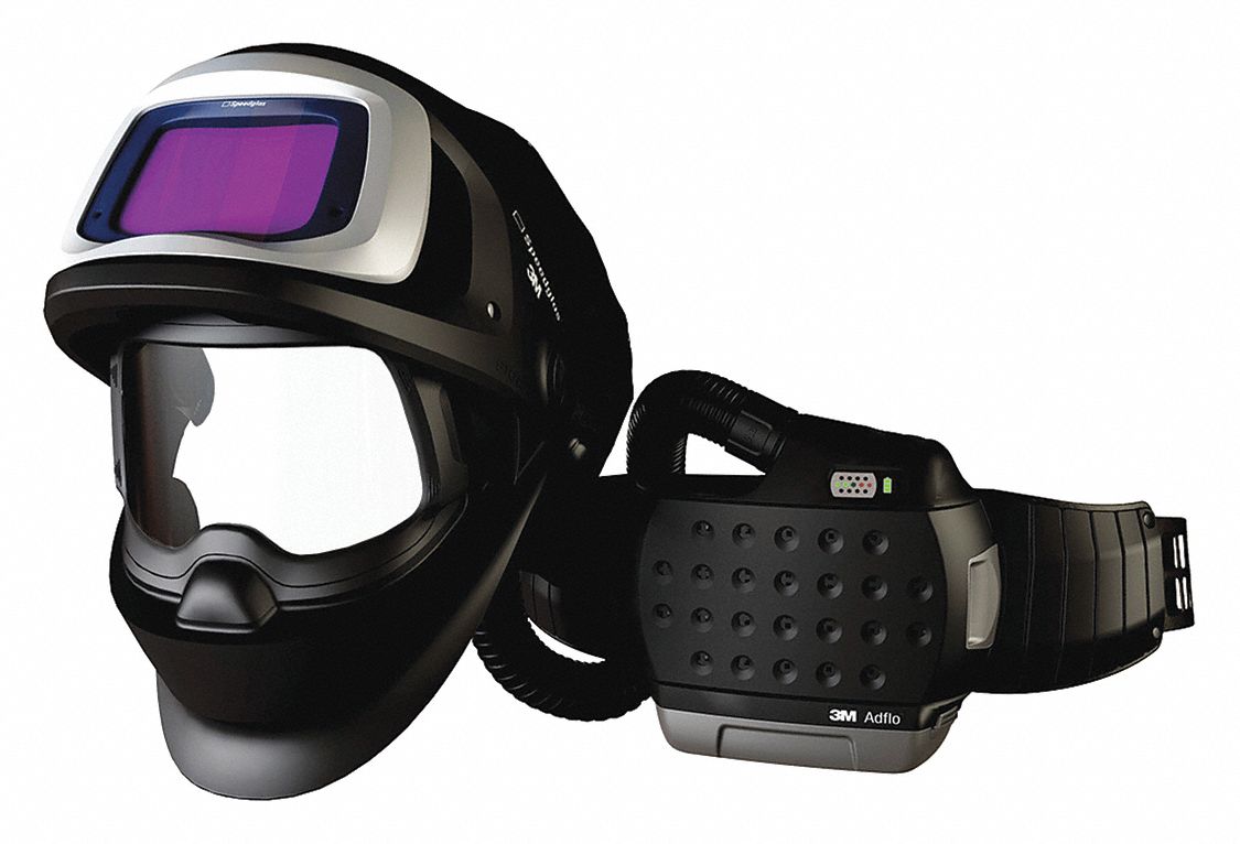 3M SPEEDGLAS, Helmet, Belt-Mount, Welding PAPR System - 446M09|36-1101 ...