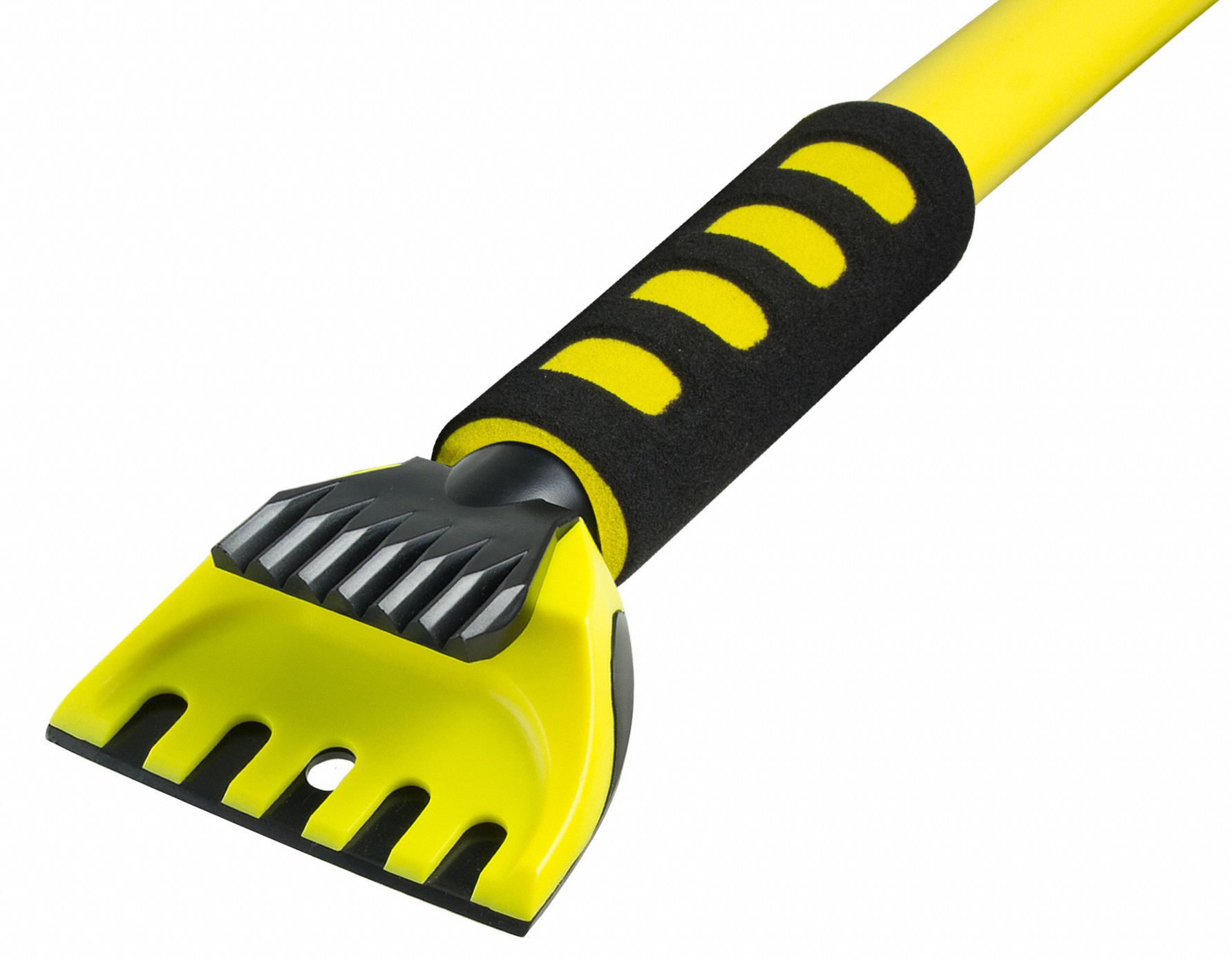 SUBZERO Snow Broom and Scraper: Telescopic Handle, 12 3/4 in Brush Head ...