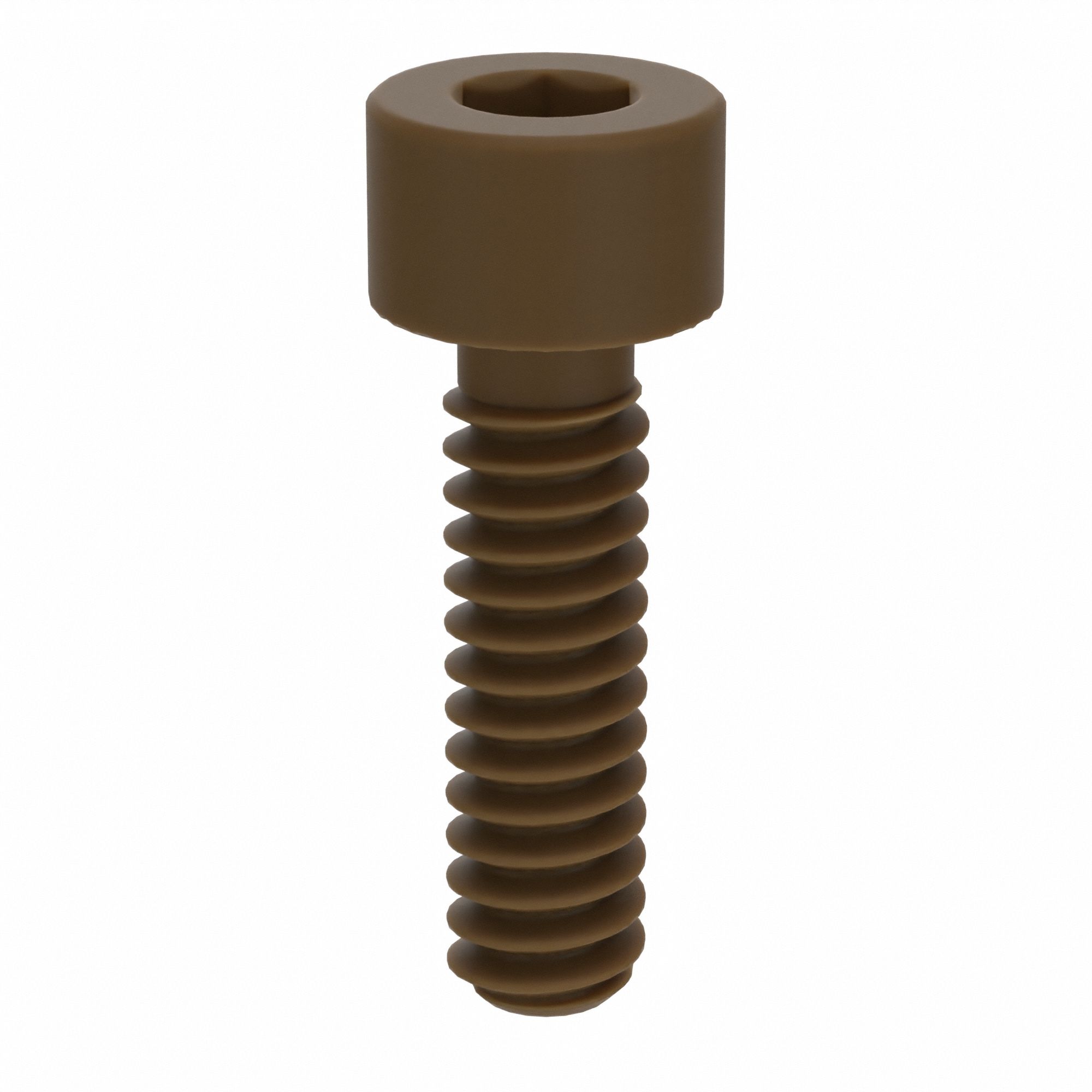#6-32 Thread Size, 1/2 in Lg, Socket Head Cap Screw - 446V66|PK632 ...