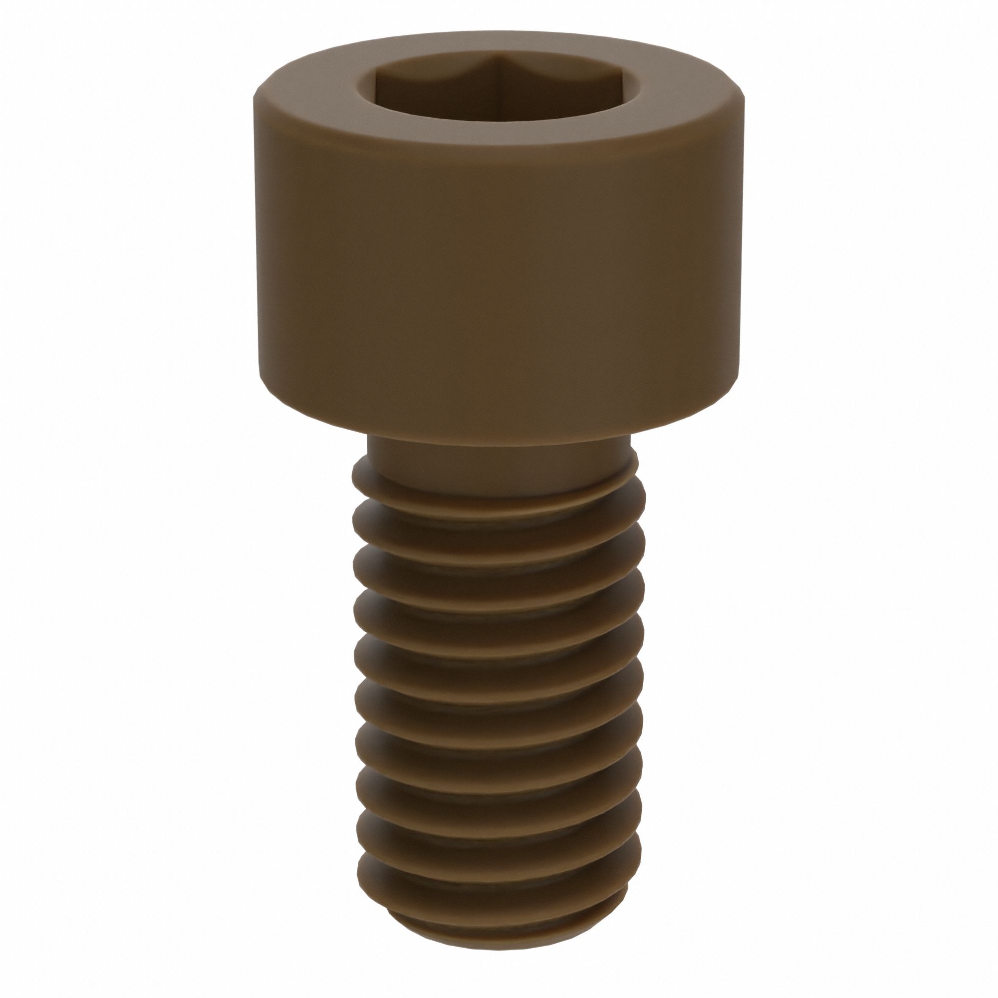 #10-32 Thread Size, 3/8 in Lg, Socket Head Cap Screw - 446X78|PK1032 ...