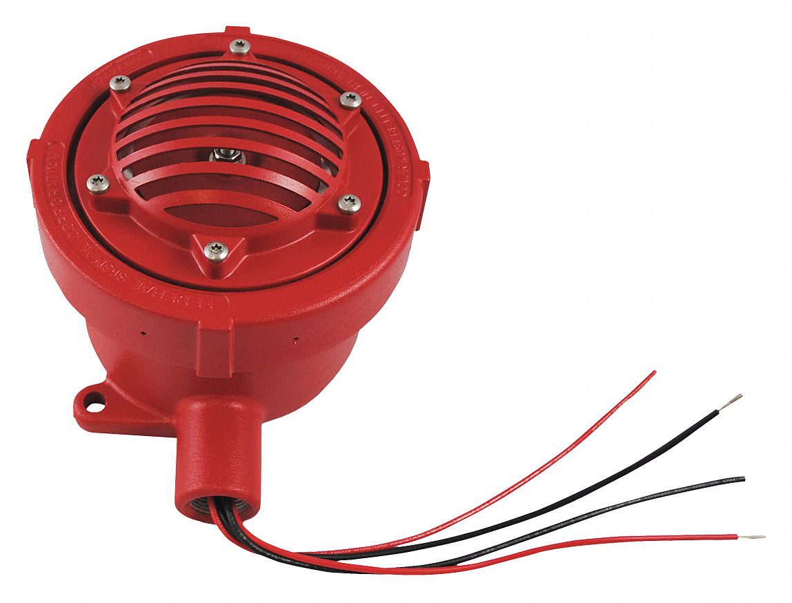 FEDERAL SIGNAL, Horn Sound, 24V DC, Vibrating Horn - 447D86|FHEX-24SMR ...