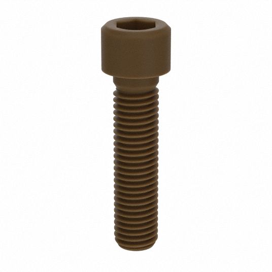 M12x1.75 Thread Size, 50 mm Lg, Socket Head Cap Screw - 447J30|PKM12175 ...