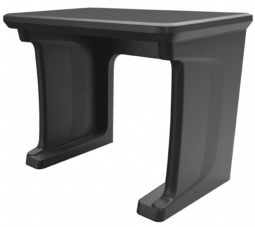 CORTECH, Black, 29 in Overall Ht, Freestanding Desk - 447K56|7607BK ...