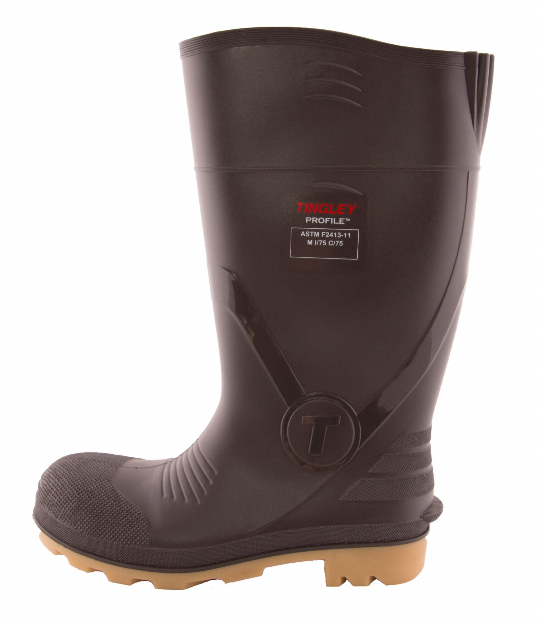TINGLEY Rubber Boot: Composite Toe/Defined Heel/Non-Metallic/Oil ...