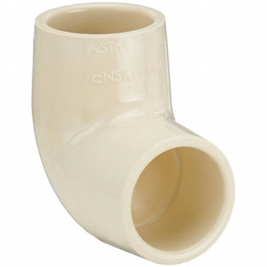 3/4 in x 3/4 in Fitting Pipe Size, Female Socket x Female Socket, 90 ...