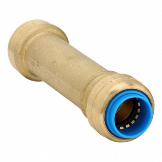 Brass, Push-to-Connect x Push-to-Connect, Coupling - 447M70|75195LF - Grainger