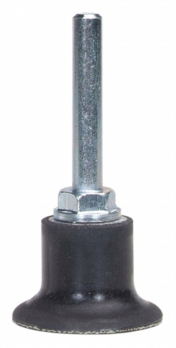 TR, 2 in Dia, Quick Change Disc Backup Pad - 447R47|08834164643 - Grainger