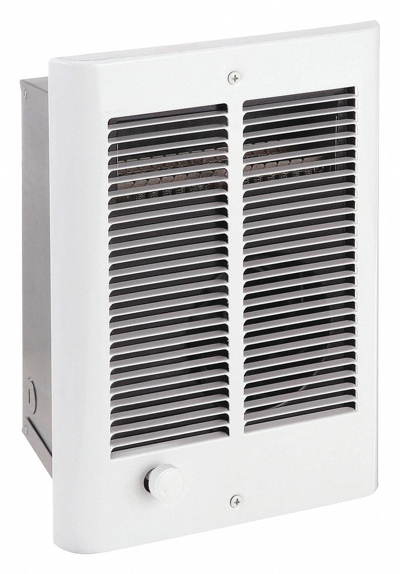 DAYTON, 750 W/1500 W, 120V AC, Recessed Electric Wall-Mount Heater ...