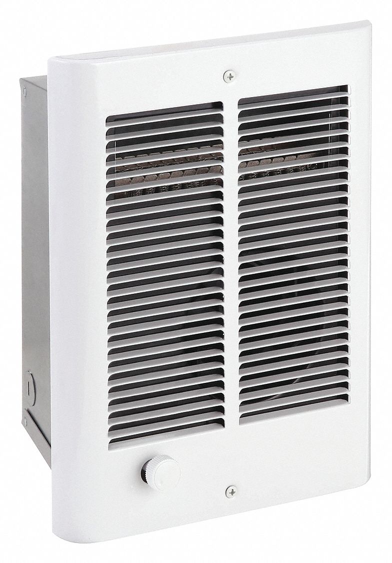 DAYTON, 1125 W/1500 W, 208/240V AC, Recessed Electric Wall-Mount Heater ...