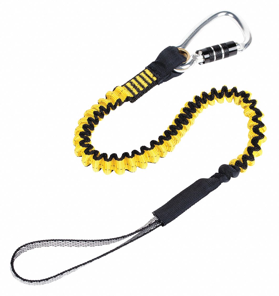 DBI-SALA, Yellow, Carabiner, Tool Lanyard - 447Y35|1500049 - Grainger