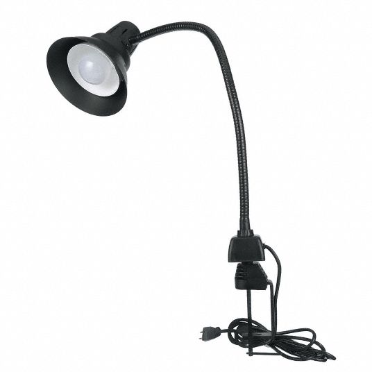 ELECTRIX, LED, Plug In, Gooseneck Task Light - 447Z43|7292 LED-R - Grainger