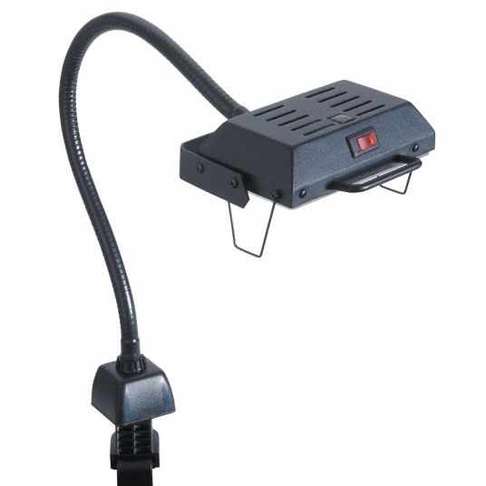 ELECTRIX, LED, Plug In, Gooseneck Task Light - 447Z46|7397 BLACK - Grainger