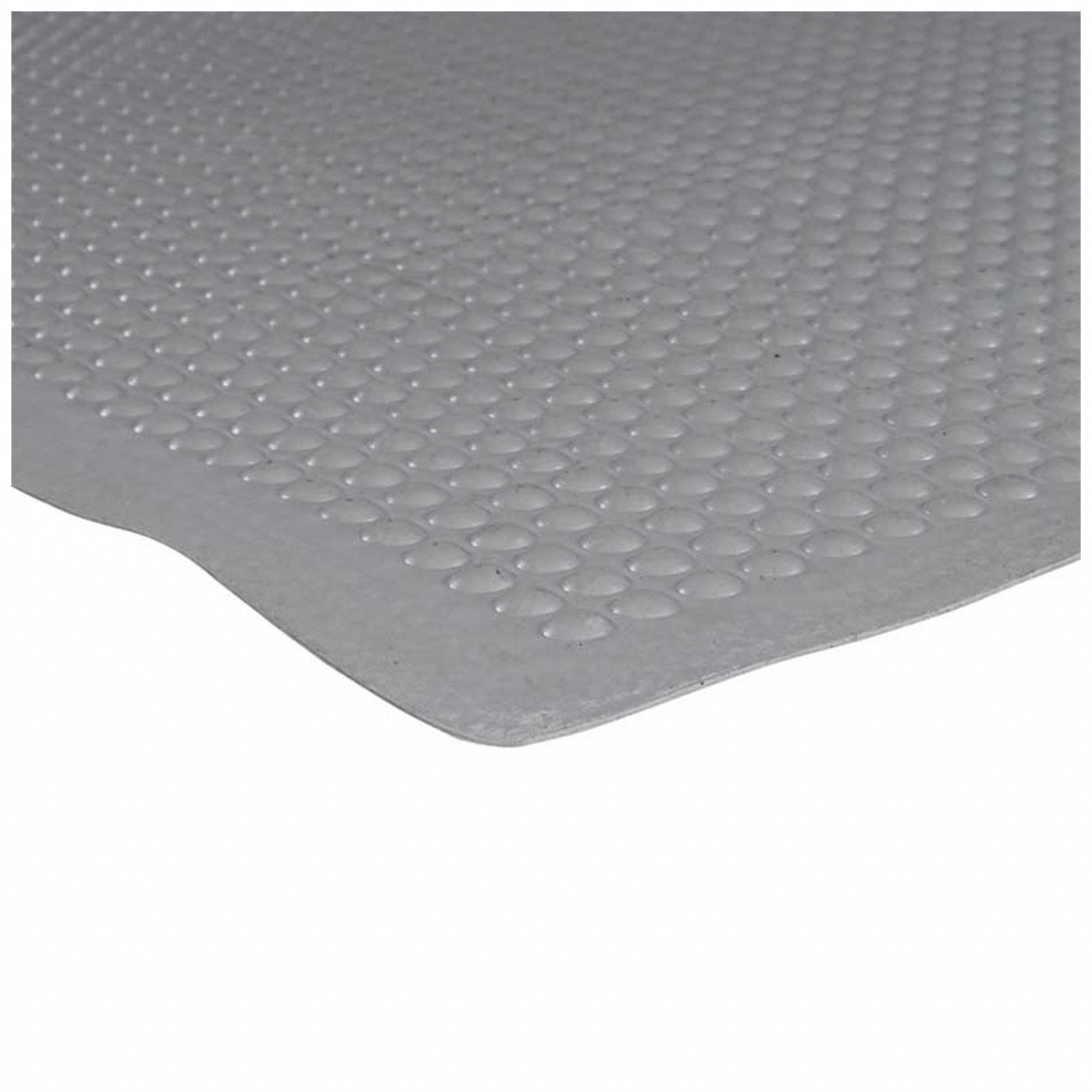 NOTRAX Antifatigue Mat: Bubble, 2 ft x 3 ft, 3/8 in Thick, Gray ...