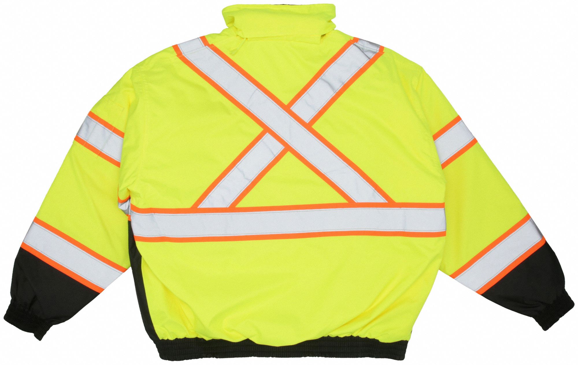 OCCUNOMIX Jacket: X, ANSI Class 3, 2XL, Yellow, -5° to - 45°F, Zipper ...