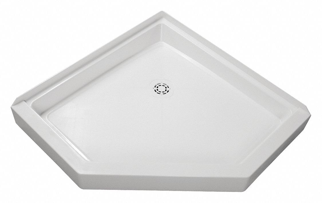 FIAT PRODUCTS, Neo-Angle, Single Threshold, Shower Base - 448P03 ...