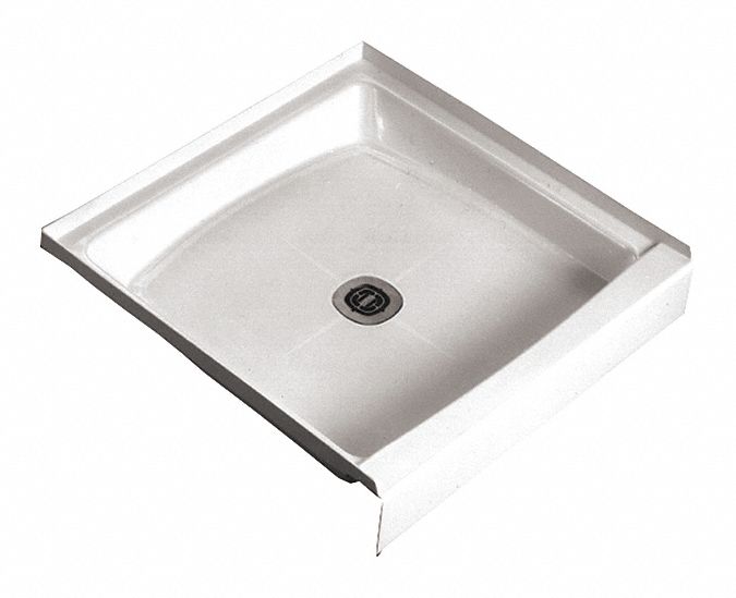 FIAT PRODUCTS, Square, Single Threshold, Shower Base - 448P04|4242WL100 ...