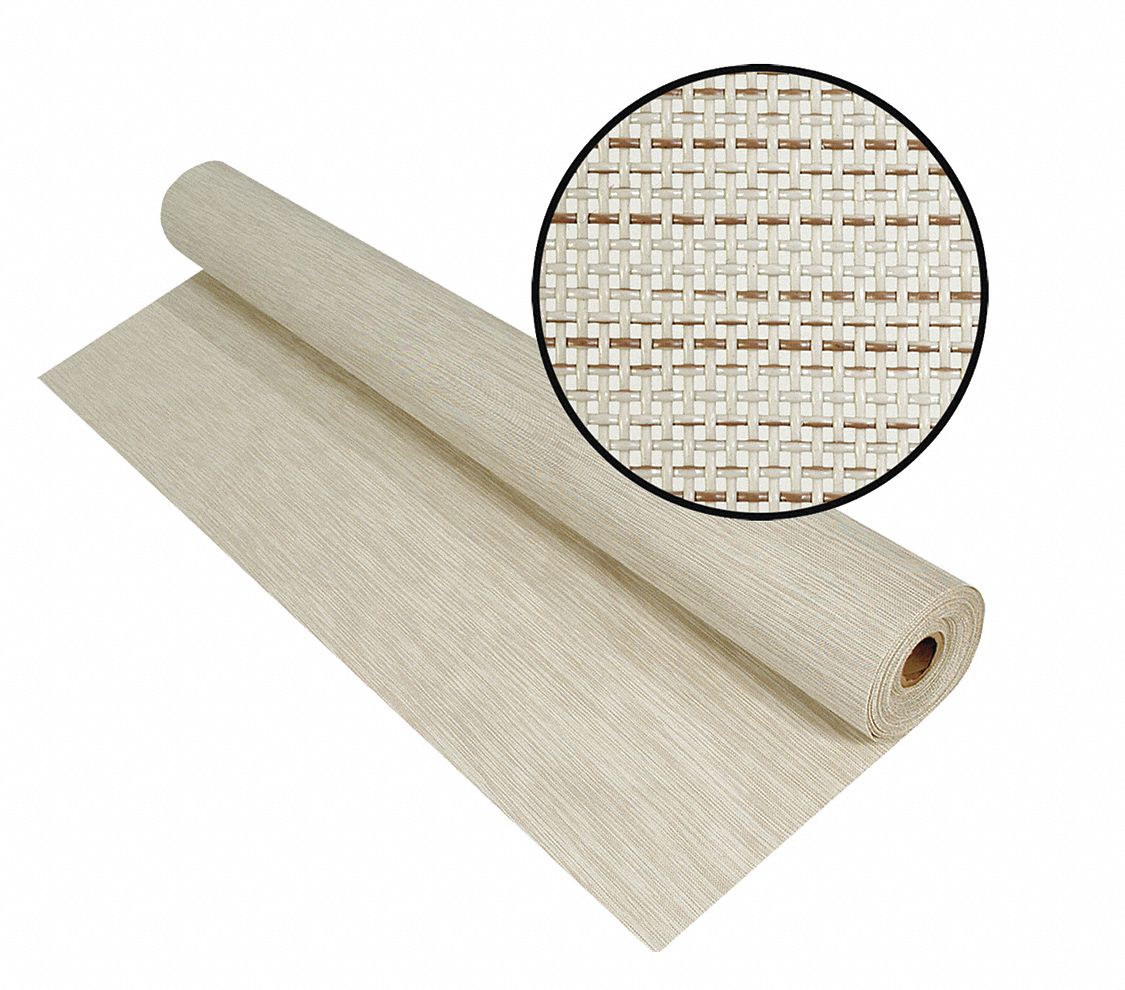 17 x 14 Mesh Size, 0.025 in Wire Dia., Door and Window Screen - 448R34 ...