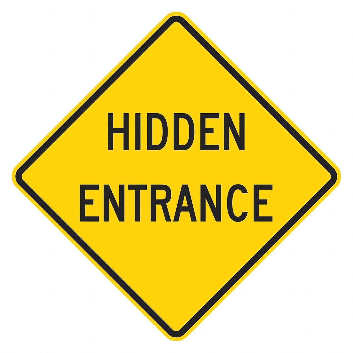 12 in x 12 in Nominal Sign Size, Aluminum, Traffic Sign - 448T80|T1 ...