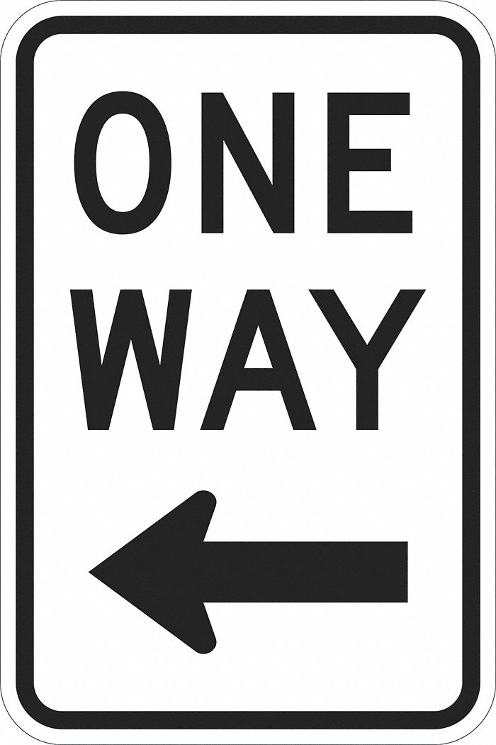 24 in x 18 in Nominal Sign Size, Aluminum, Traffic Sign - 449K10|T1 ...