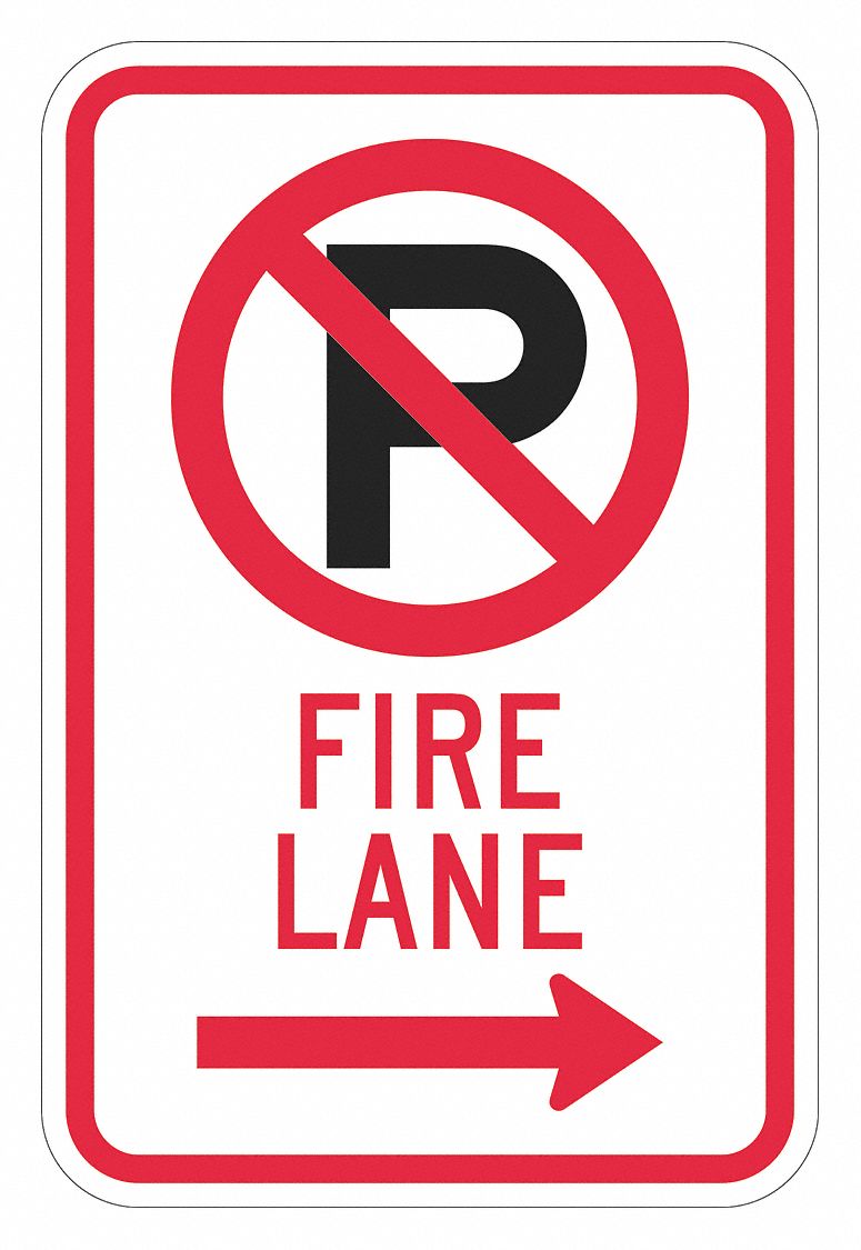 18 in x 12 in Nominal Sign Size, Aluminum, Traffic Sign - 448U92|T1 ...