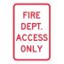 Fire Department Connection (FDC) Signs - Grainger Industrial Supply