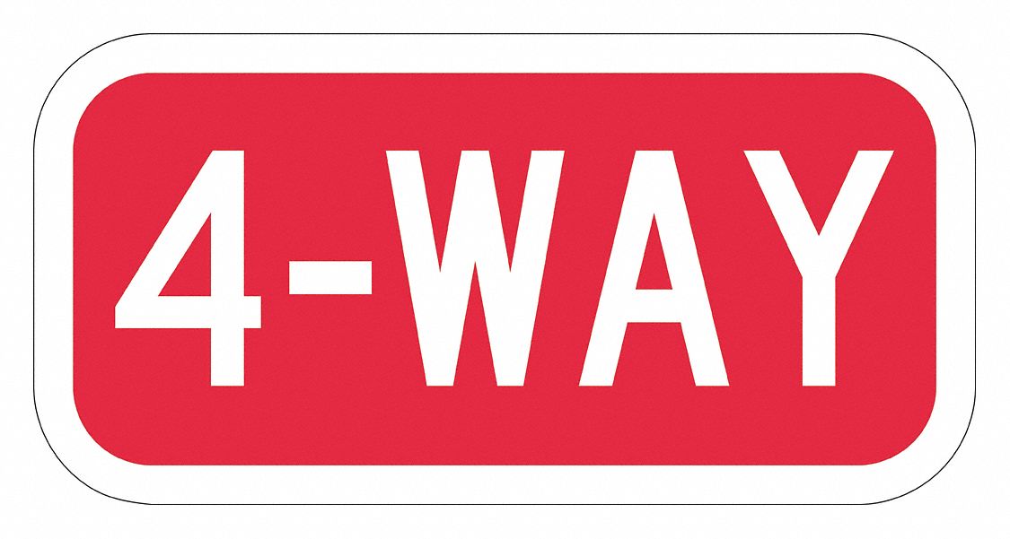 6 in x 12 in Nominal Sign Size, Aluminum, Traffic Sign - 449F56|T1-5138 ...