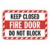 Fire Door Signs - Grainger Industrial Supply