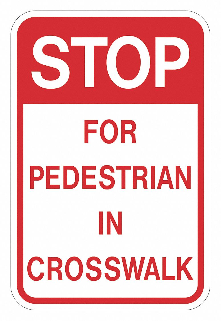 24 in x 18 in Nominal Sign Size, Aluminum, Traffic Sign - 449K01|T1 ...