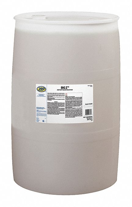 ZEP General Purpose Cleaner/Degreaser: Water Based, 55 gal Cleaner ...