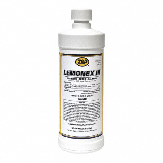 ZEP, Bottle, 22 oz Container Size, Disinfectant - 449W22|434401 - Grainger