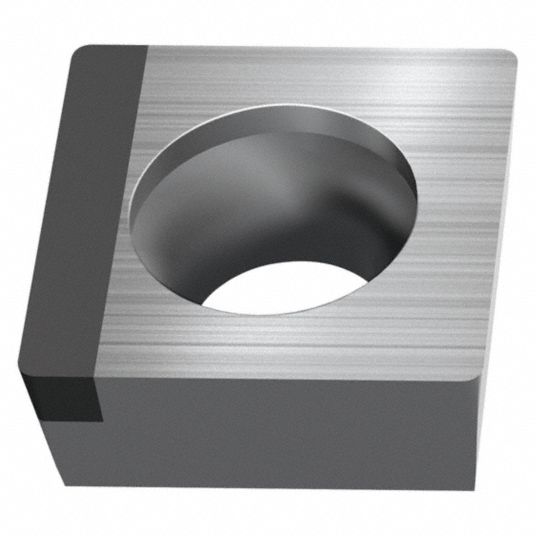 WALTER VALENITE Square Turning Insert: 3/8 in Inscribed Circle, Neutral ...