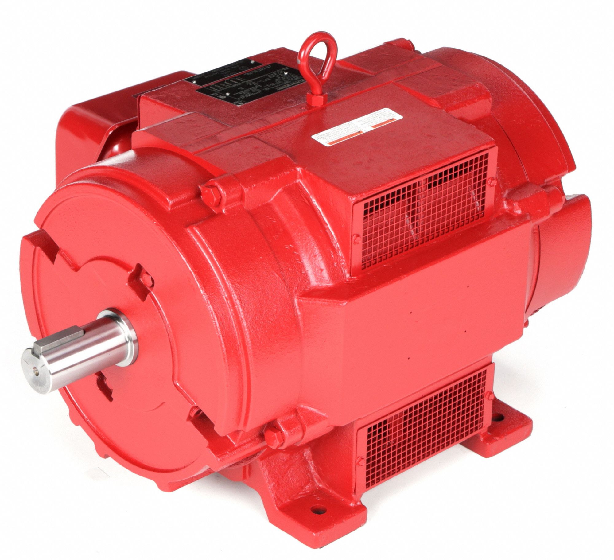 MARATHON MOTORS 50 HP Fire Pump Motor, 3-Phase, 3555 Nameplate RPM, 200 ...