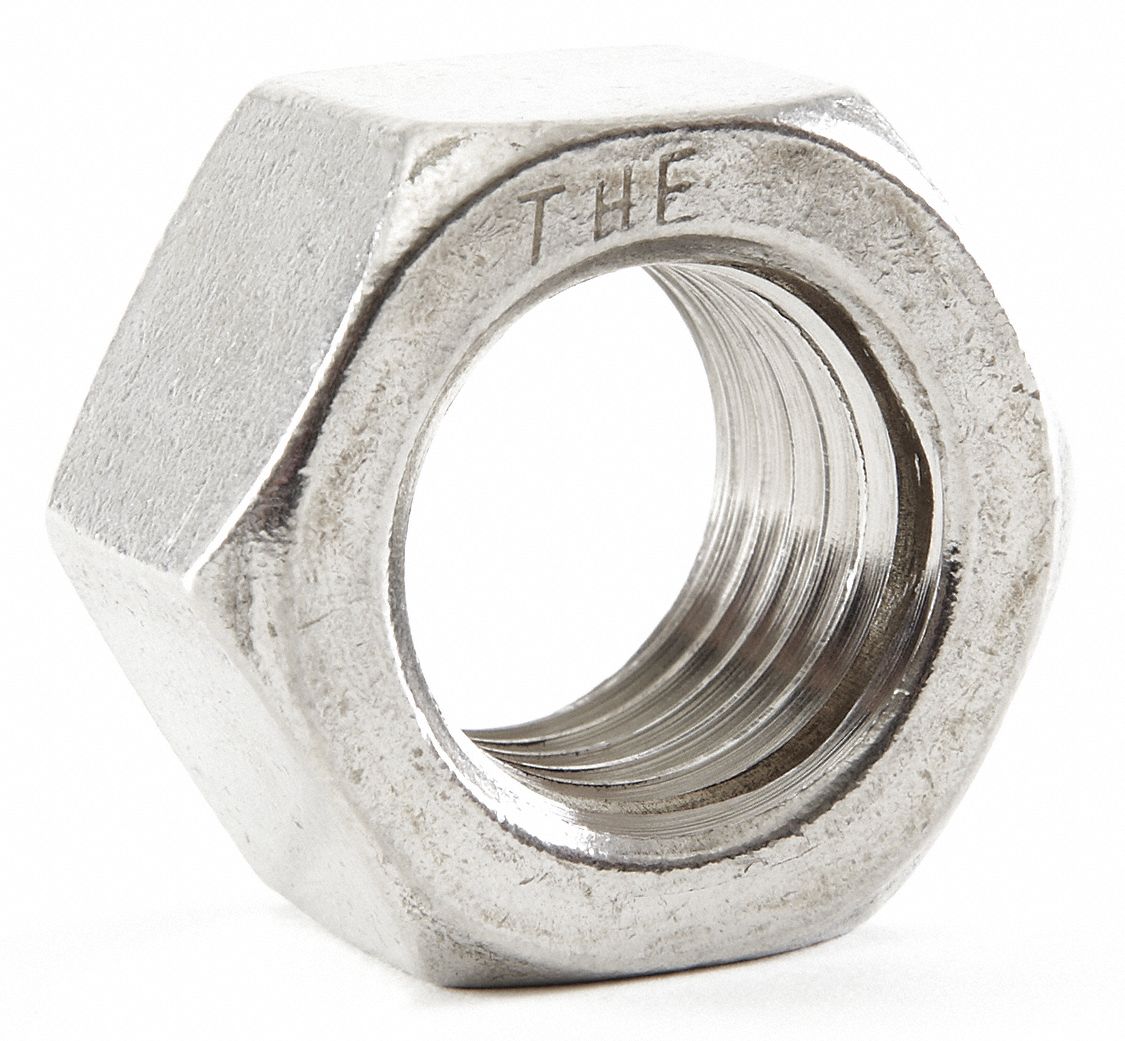 TYAMSA Tuerca M8-1.25 , Sin Acabado , 18-8 , Acero Inoxidable , Derecha ...