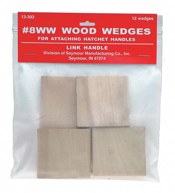 SEYMOUR MIDWEST LINK, 2 1/2 in Overall Lg, Wood, Wedge - 44AF96|64158 ...