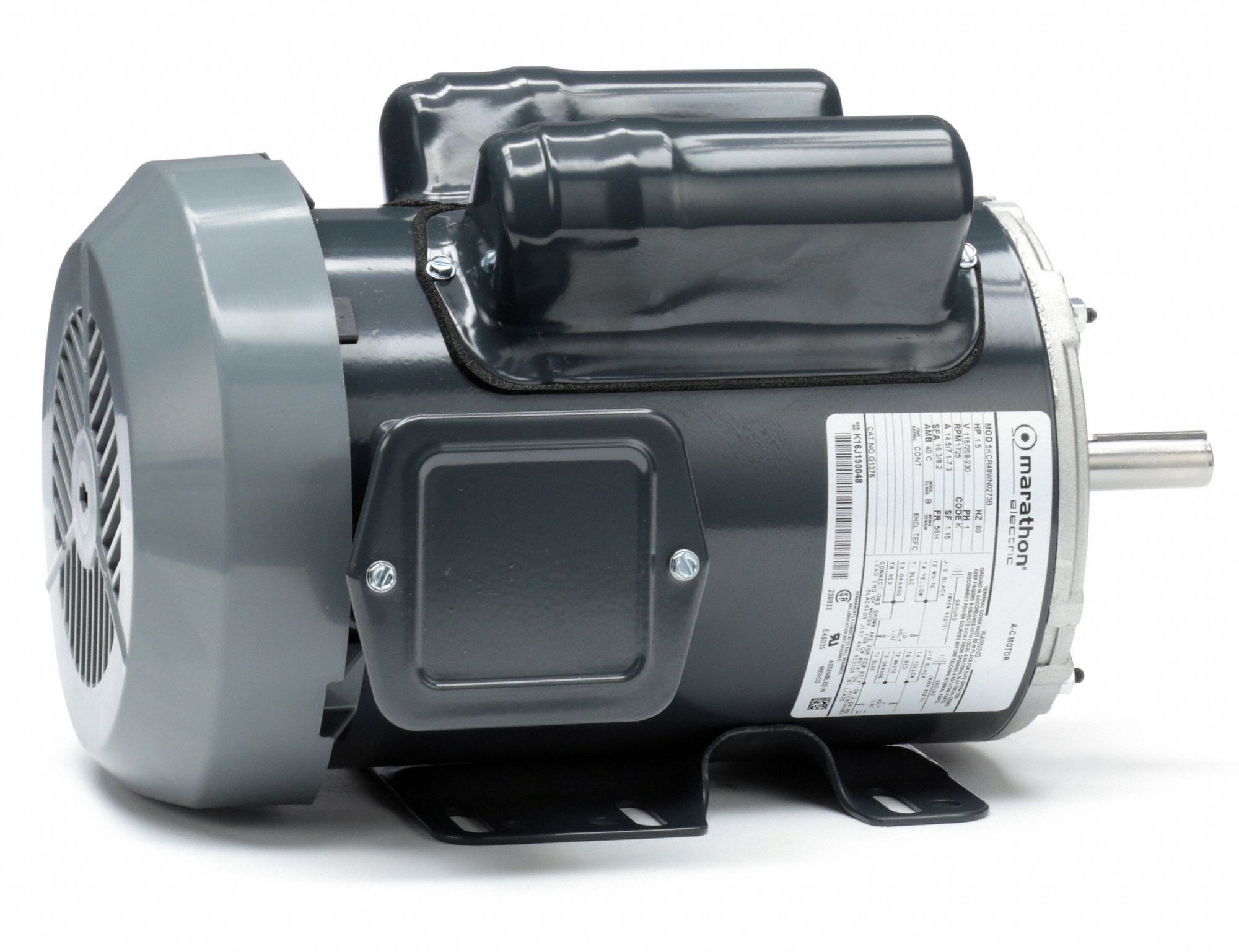 MARATHON MOTORS General Purpose Motor: Totally Enclosed Fan-Cooled ...