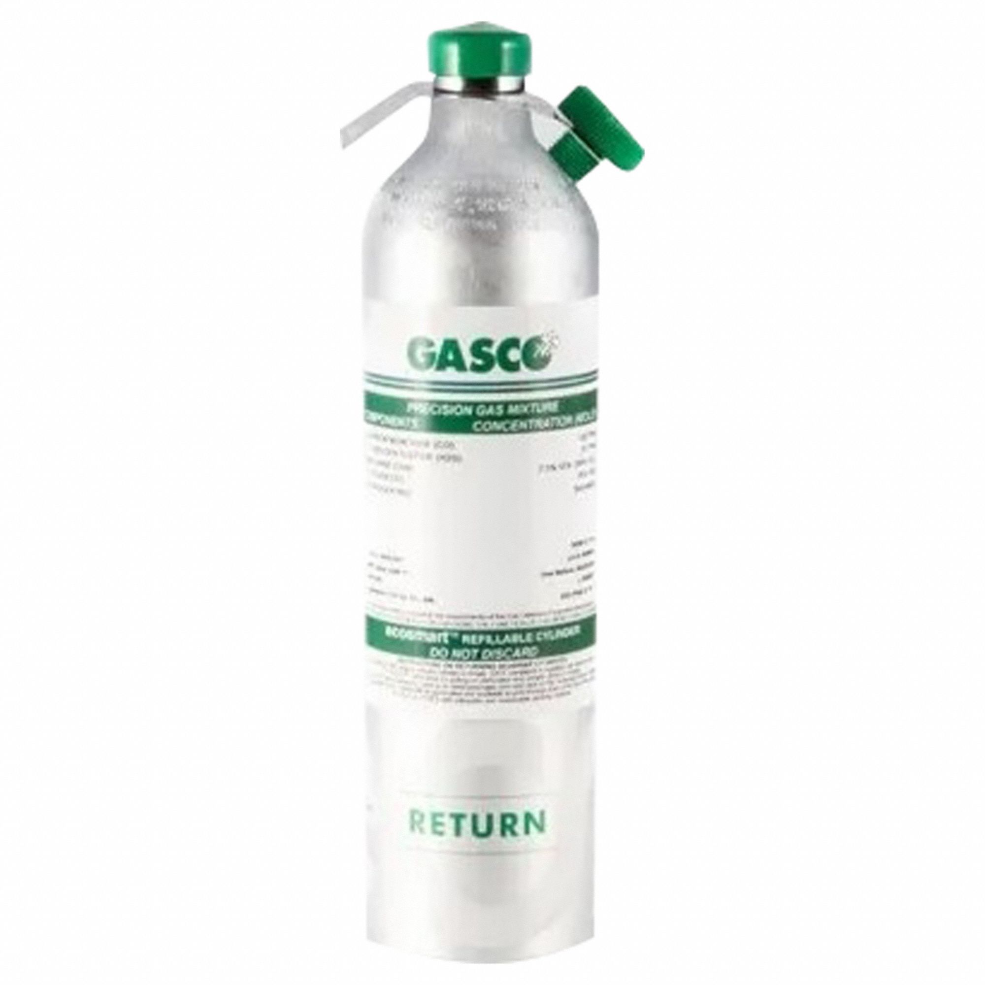 GASCO, Air/Nitrogen, Refillable, Calibration Gas - 808JF8|ME CPP44 ...