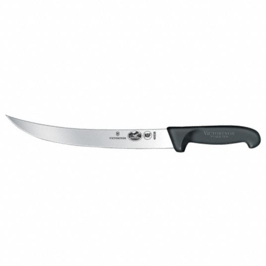 VICTORINOX, Curved, 15 1/2 in Overall Lg, Breaking Knife - 44F656|5. ...