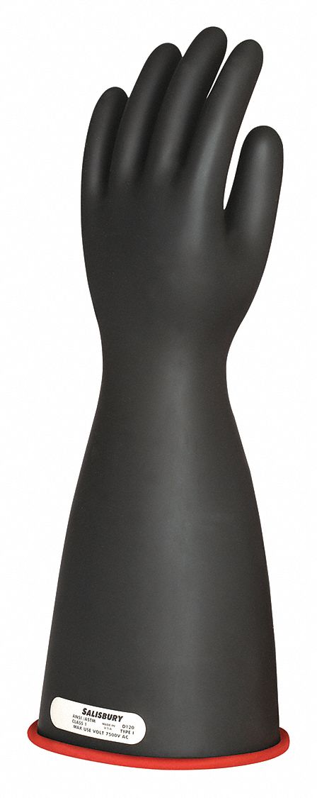 SALISBURY, 7,500V AC, 11,250V DC, Electrical-Insulating Gloves - 44G367 ...