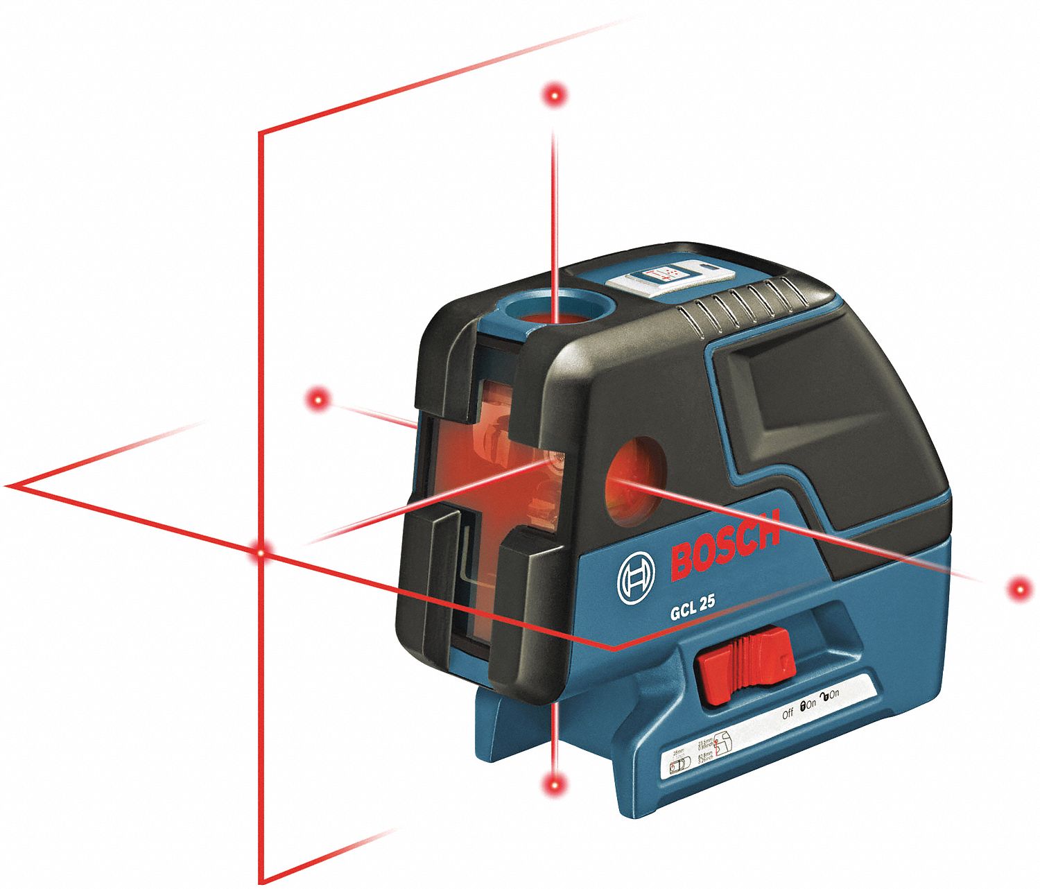 Self-Level Cross-line and 5-Point Laser - Grainger