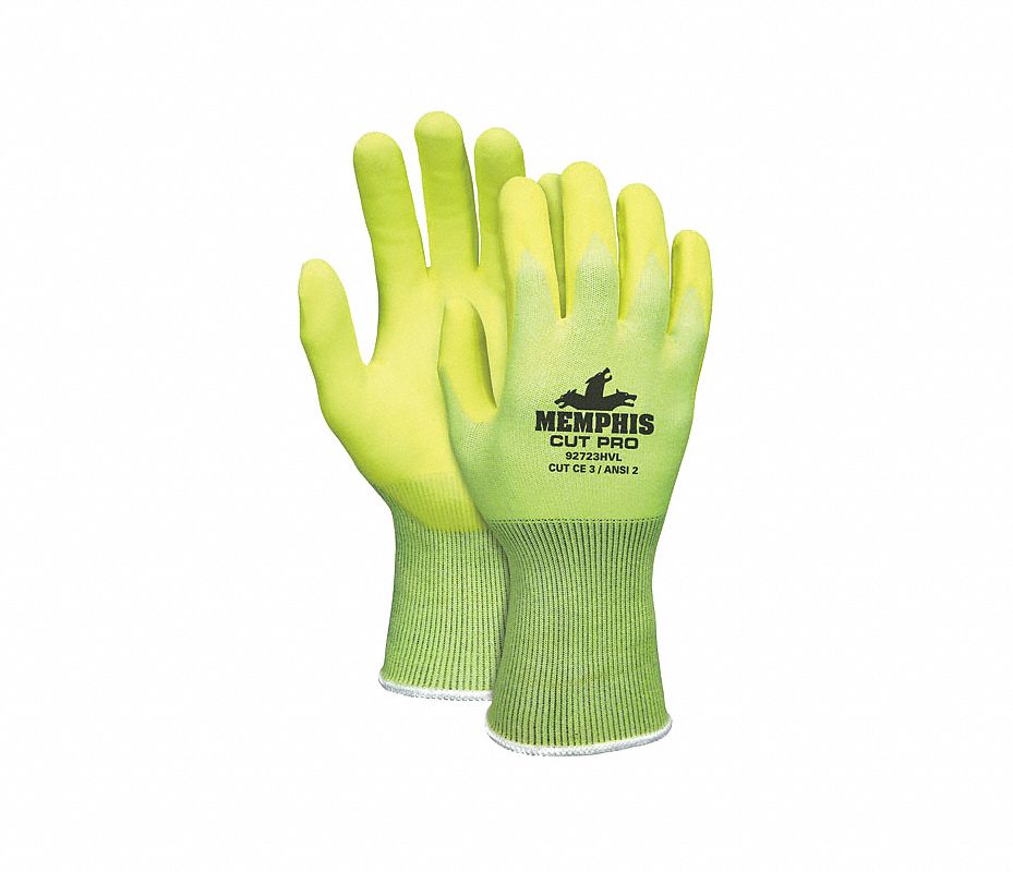 MEMPHIS CUT PRO Guantes Resistentes a Cortes, Lima - 44KD14 | 92723HVS ...