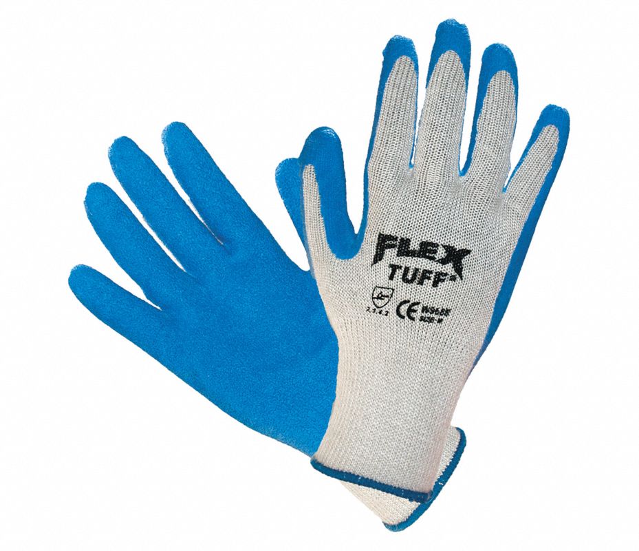 FLEX TUFF Guantes Recubiertos, Gris - 44KD84 | W9688L - Grainger México