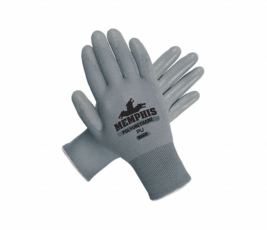 MEMPHIS PU Guantes Recubiertos Dedo Completo Poliéster, Poliuretano ...