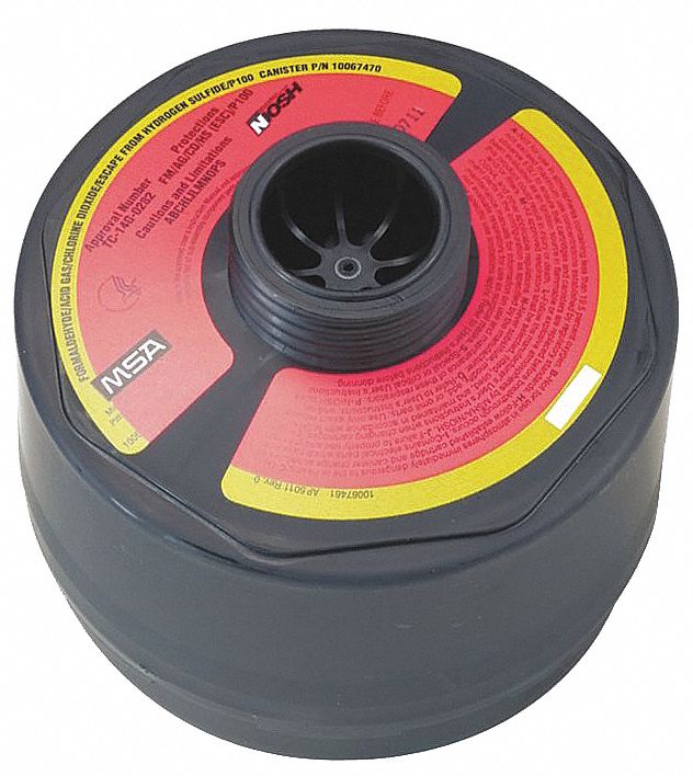MSA Filtro para Máscara de Gas,NIOSH - 44KG17 | 10067470 - Grainger México