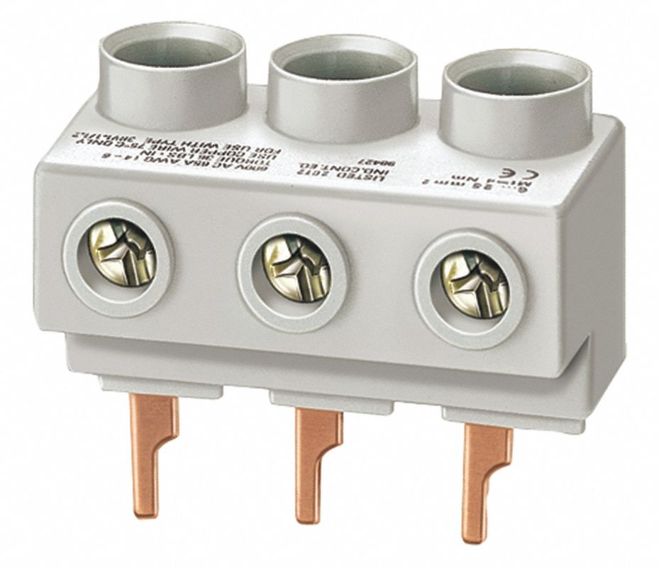 SIEMENS Borne Alimentación,Uso con 3RV,S00 - Accesorio para ...