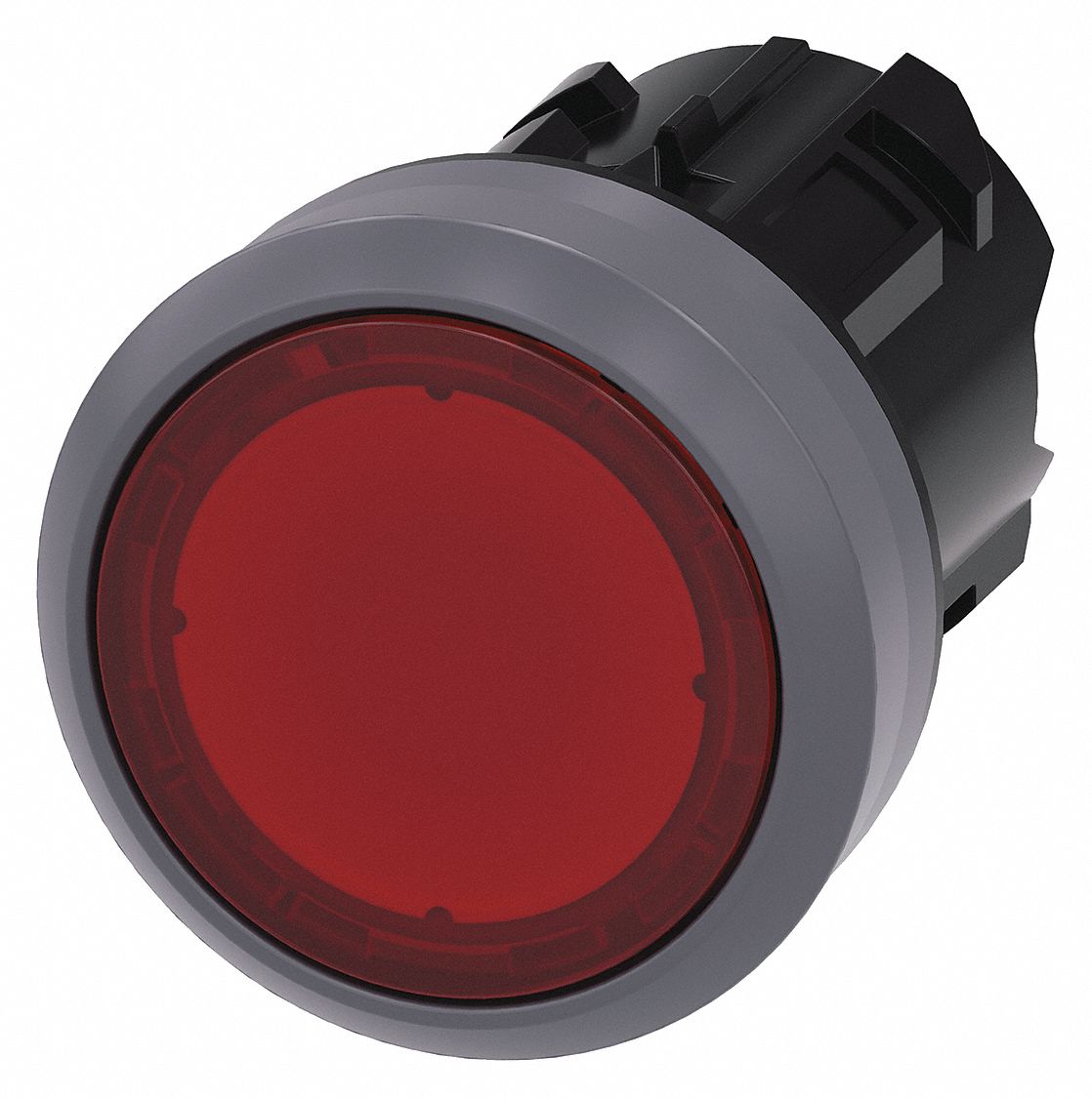 SIEMENS Botón Presión Iluminado,Bisel Metal,Rojo - Botones de Presión ...